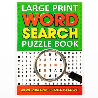 Large Print Word Search - Carlys